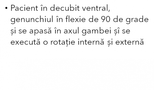 RUPTURĂ DE MENISC – MD KINETO